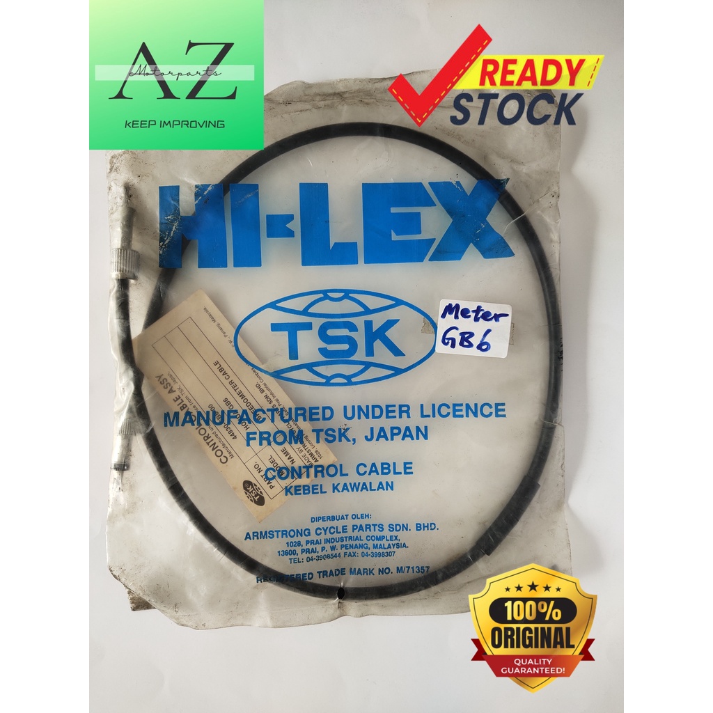 CABLE TSK HONDA GB6 SPEEDOMETER / METER ( ORIGINAL TSK ) | Shopee Malaysia