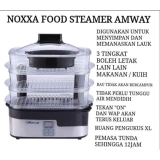 [READY STOCK] Noxxa Food Steamer - 3-tier XL compartments ORIGINAL ...