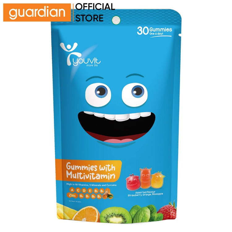 Youvit Kids Multivitamin Gummies Assorted 30's | Shopee Malaysia
