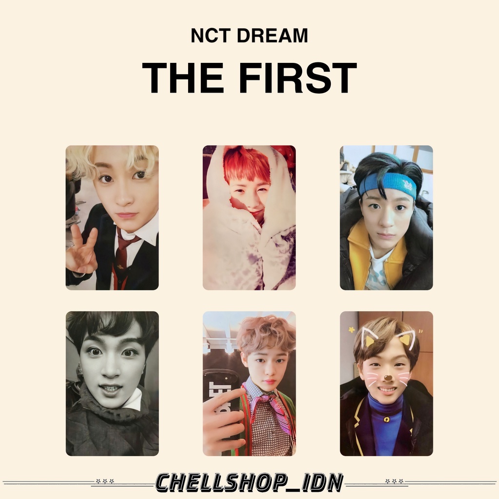 Photocard NCT DREAM THE FIRST | Shopee Malaysia