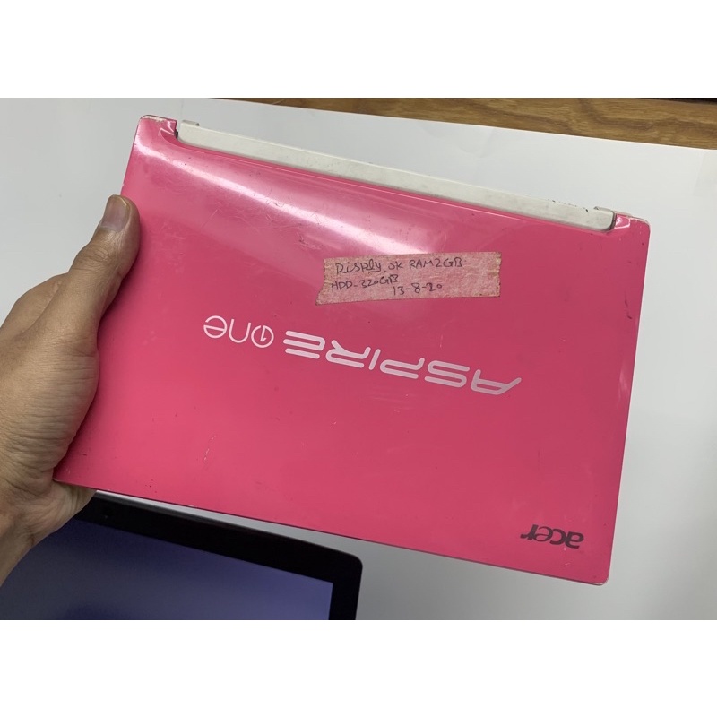 Asus Mini pink laptop ready to use with ssd micrsoft office Camera wifi ...