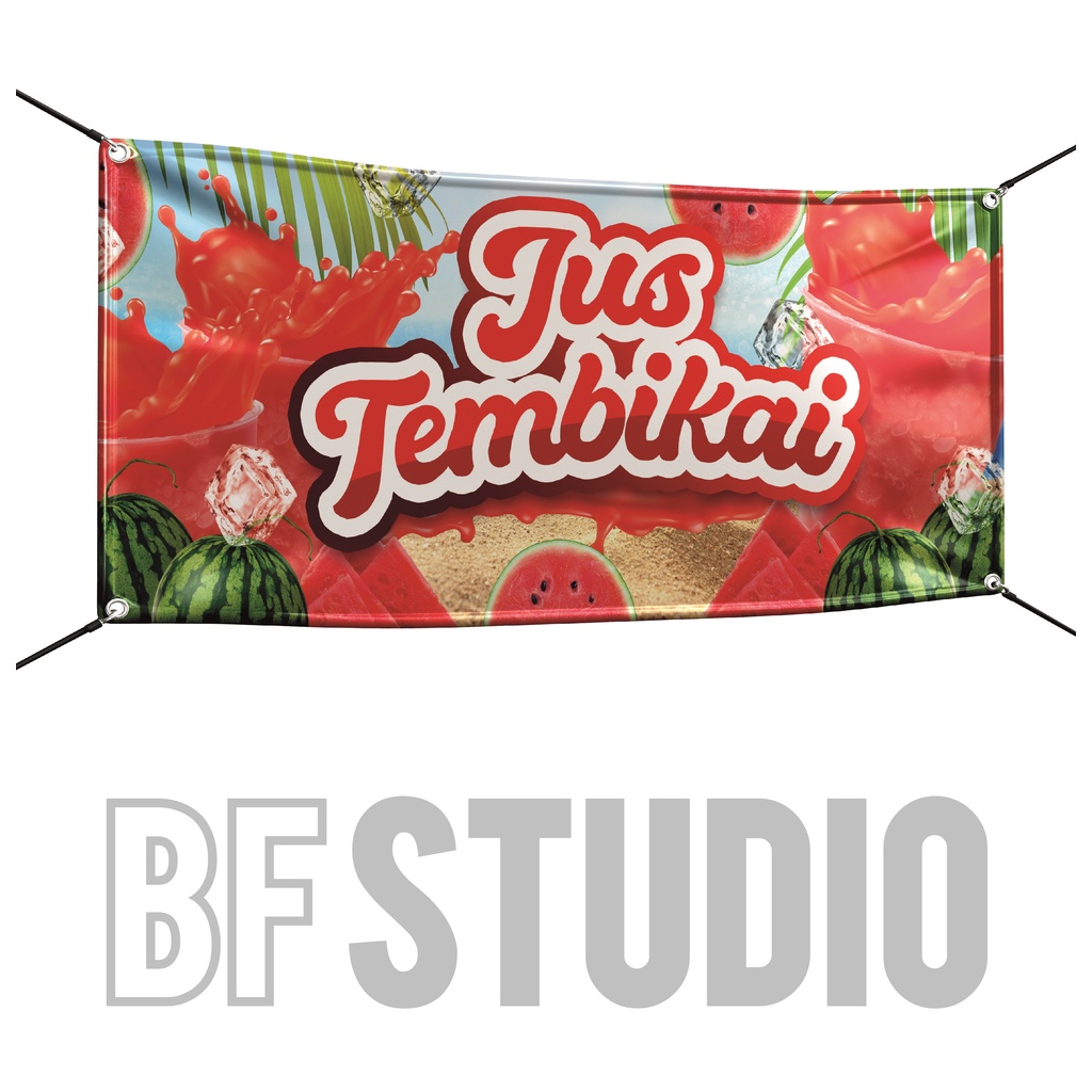 BANNER GERAI / JUALAN AIR JUS TEMBIKAI / BANNER JUS TEMBIKAI FREE ...