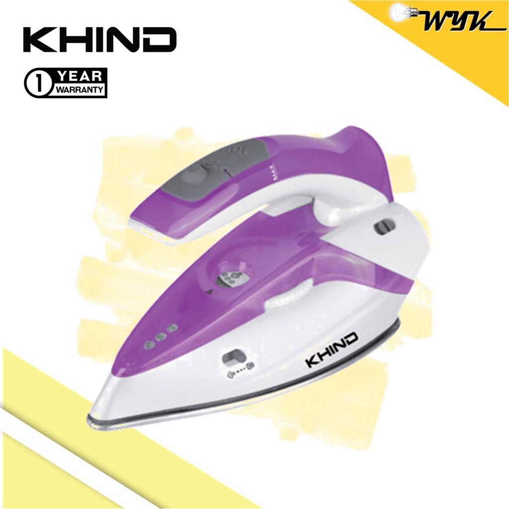 KHIND Electric Iron EI228T (Purple) | Shopee Malaysia