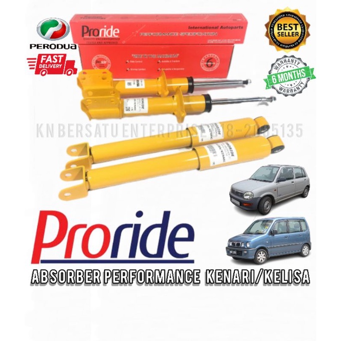 KENARI/KELISA PRORIDE ABSORBER PERFORMANCE (SHORT STROKE) | Shopee Malaysia