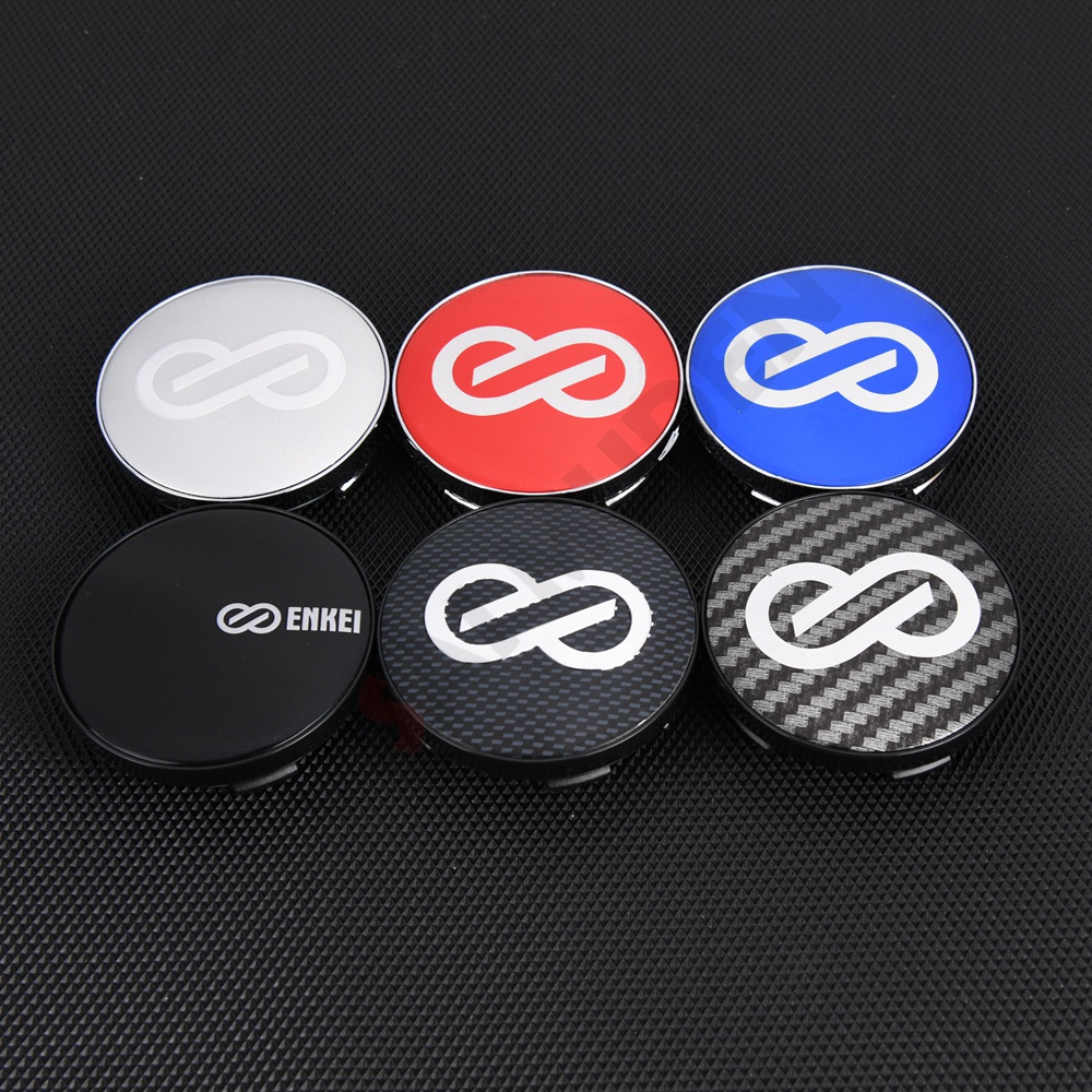 4PCS Rim Wheel Cap 58MM/53MM Wheel Center Cap ENKEI Logo Sticker Wheel ...