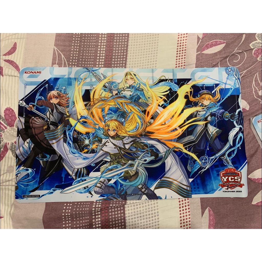 YUGIOH Playmat Official LIMITED EDITION Exosister YCSJ Yokohama 2022 ...