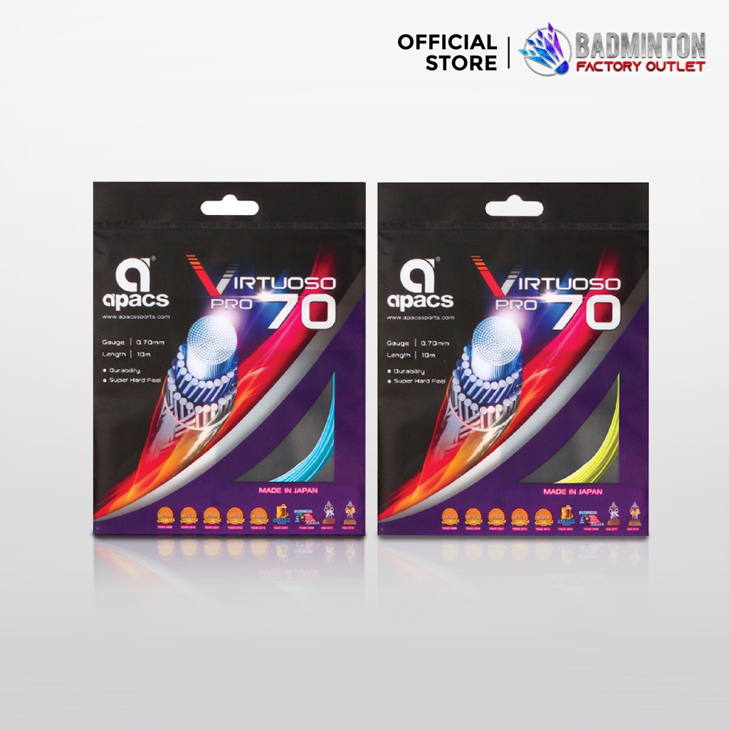APACS Original Badminton String - Virtuoso Pro 70 (Made In Japan) | Shopee Malaysia