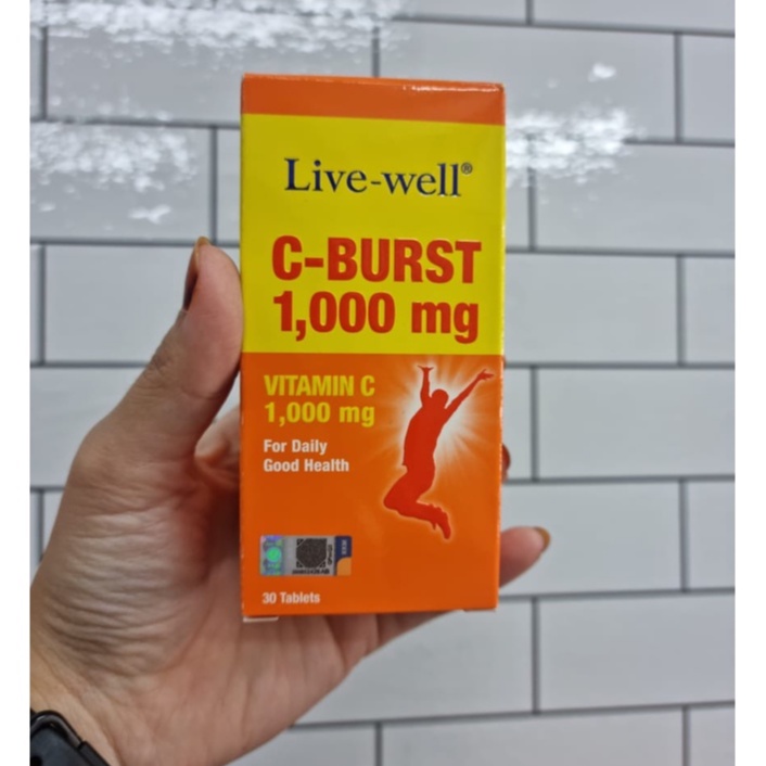 LIVE-WELL VITAMIN C 1000MG 30S | Shopee Malaysia