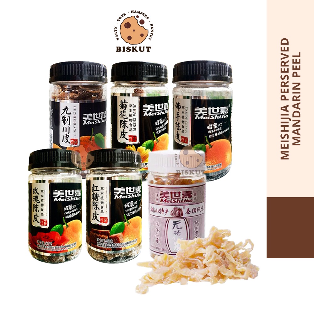 [Must Try] (Kulit Limau) MEISHIJIA PERSERVED MANDARIN Peel | Shopee ...