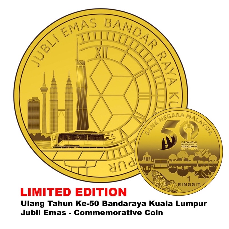 [READY STOCK] Jubli Emas Bandaraya Kuala Lumpur Ulang Tahun Ke-50 ...