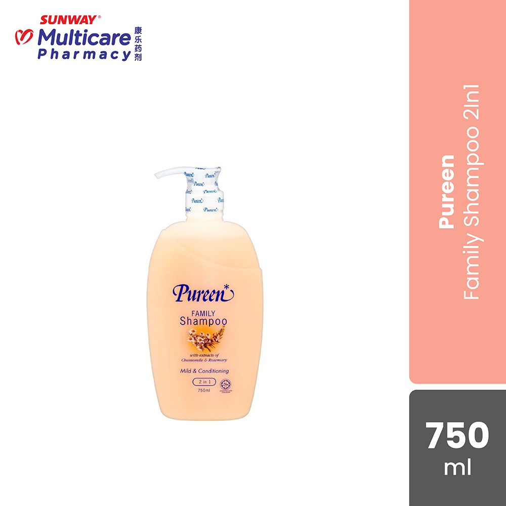 Pureen Family Shampoo 2 in1 750ml | Shopee Malaysia
