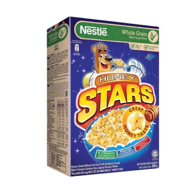 Nestle Honey Stars Cereal 300g | Shopee Malaysia