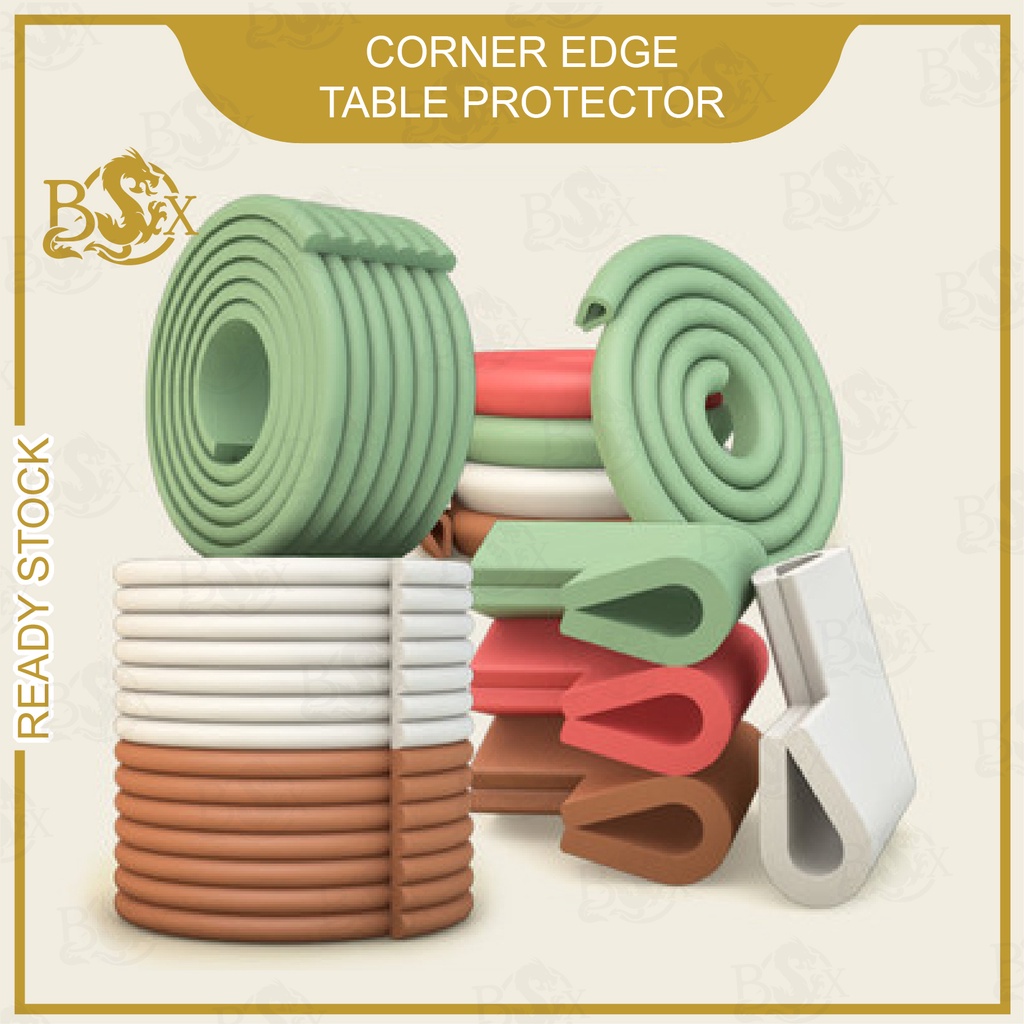 Baby Edge Protector Soft Rubber Hurt Prevention Edge Corner Guards Baby ...