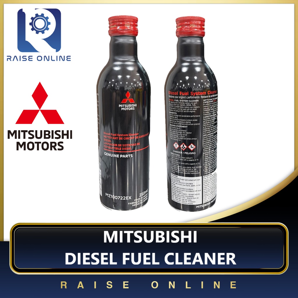 ORIGINAL MITSUBISHI GENIUNE DIESEL FUEL SYSTEM CLEANER MADE IN JAPAN 250ML (MZ100722EX) | Shopee ...