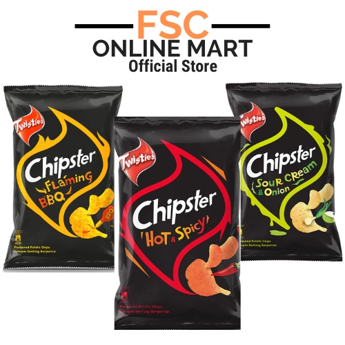 [FSC] Chipster Potato Chip 130gm x 1pkt | Shopee Malaysia