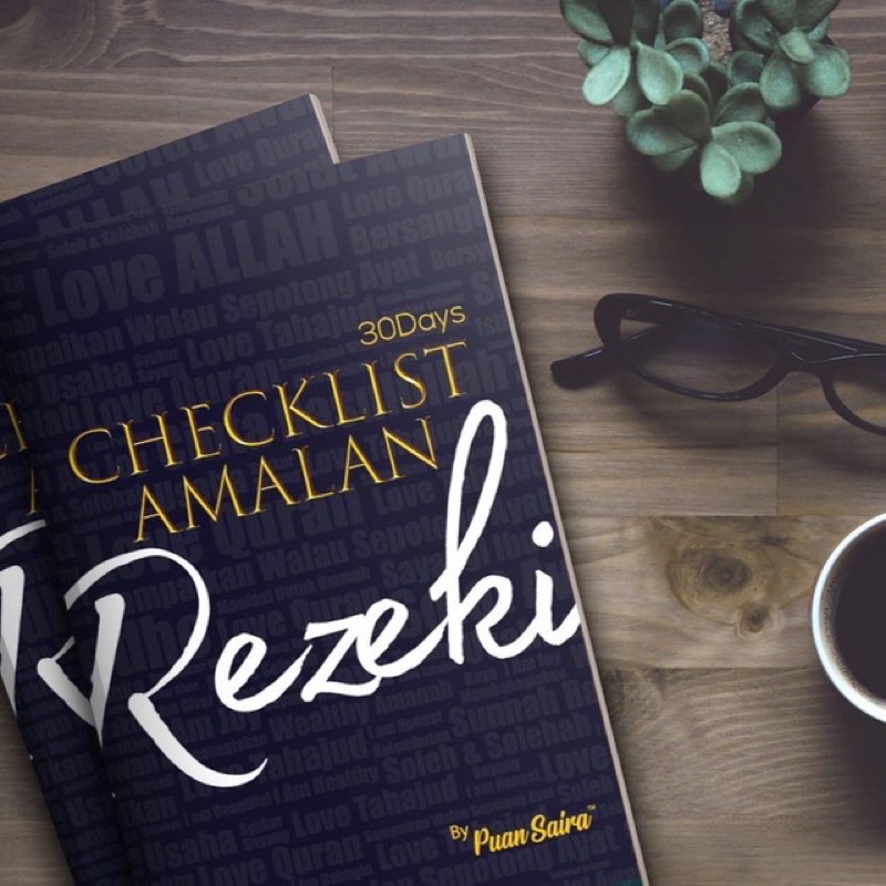 BUKU CHECKLIST AMALAN REZEKI 30 DAYS CHALLENGE BY PUAN SAIRA ... BUKU CHECKLIST AMALAN REZEKI 30 DAYS CHALLENGE BY PUAN SAIRA ...