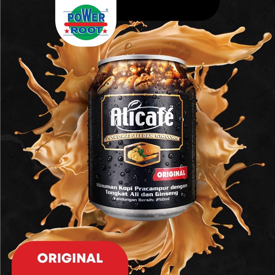 Alicafe Tongkat Ali dan Ginseng - Original Cans Drink 250ml | Shopee ...