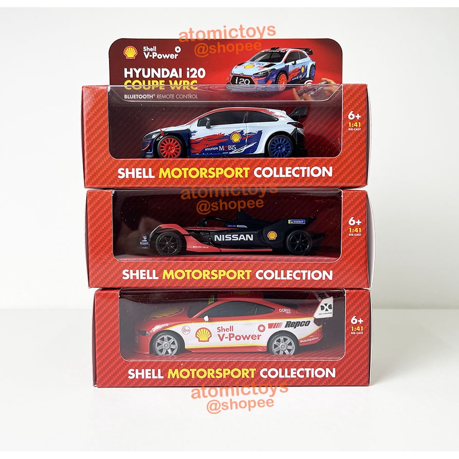 Shell Motorsport Collectible 2022 Hyundai i20 Coupe Nissan Formula E V ...