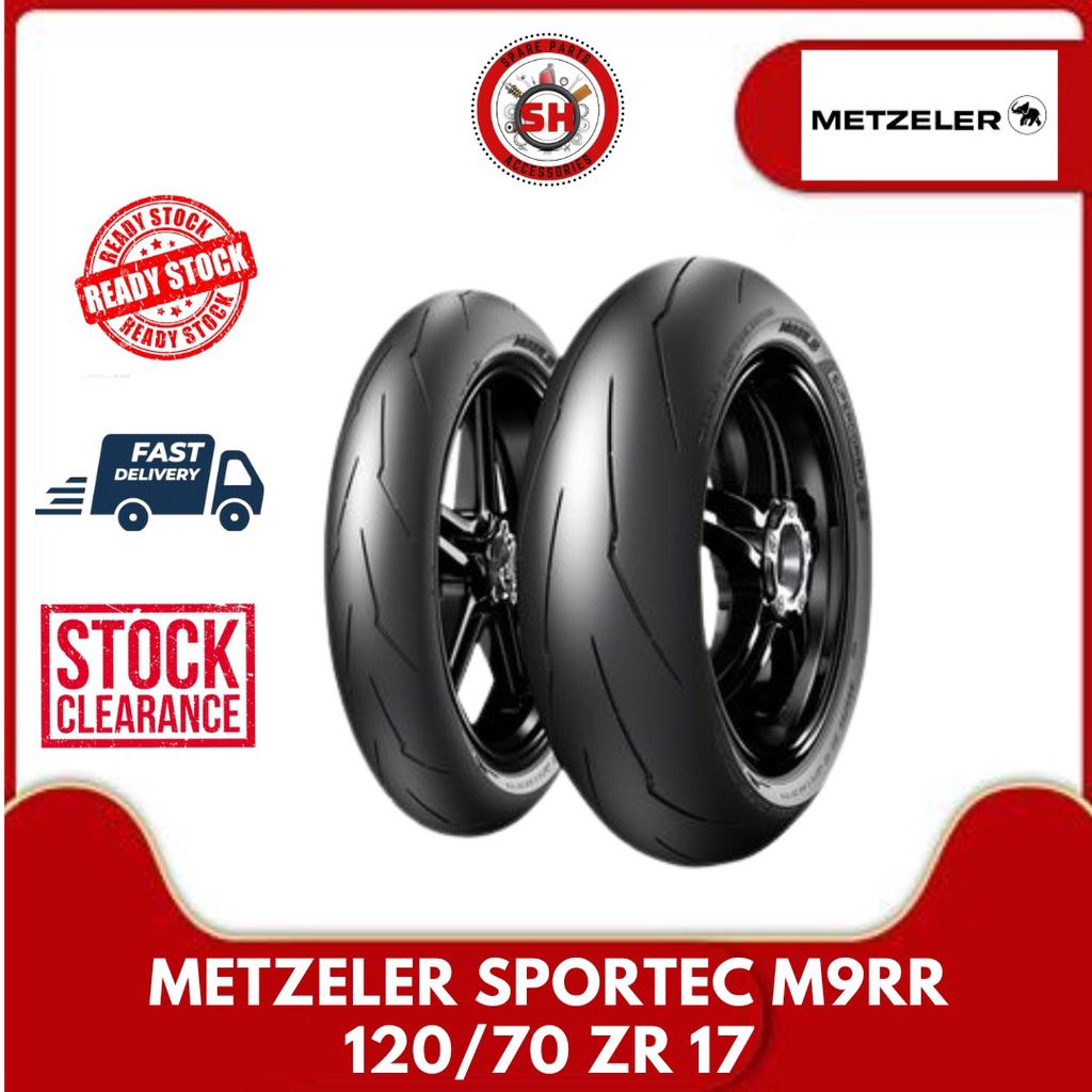 [CLEARANCE STOCK] METZELER SPORTEC M9RR 120/70 ZR 17 (TAHUN 2019) | Shopee Malaysia