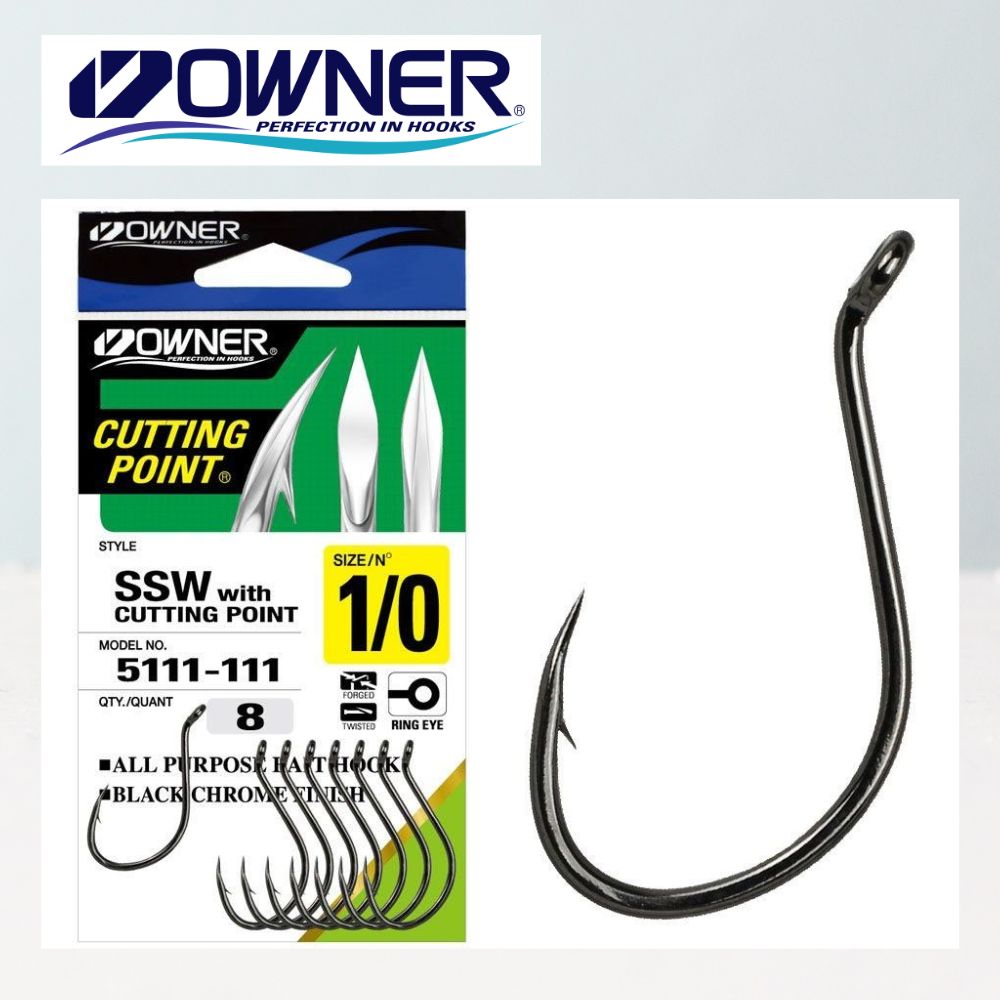 Owner Cutting Point SSW 5111 All Purpose Bait Hook Mata Kail Owner ...