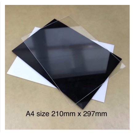Acrylic sheet A4 size ( 210mm x 297mm) | Shopee Malaysia
