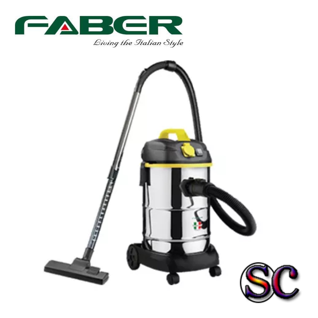 FABER VACUUM CLEANER FVC-WD650 (WET&DRY) | Shopee Malaysia