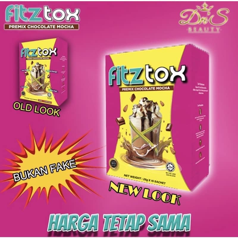 FITZTOX PREMIX CHOCLATE MOCHA | Shopee Malaysia