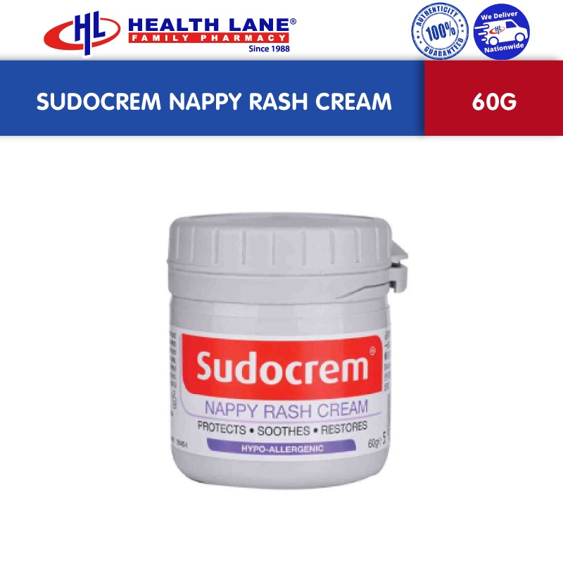 SUDOCREM NAPPY RASH CREAM (60G) | Shopee Malaysia