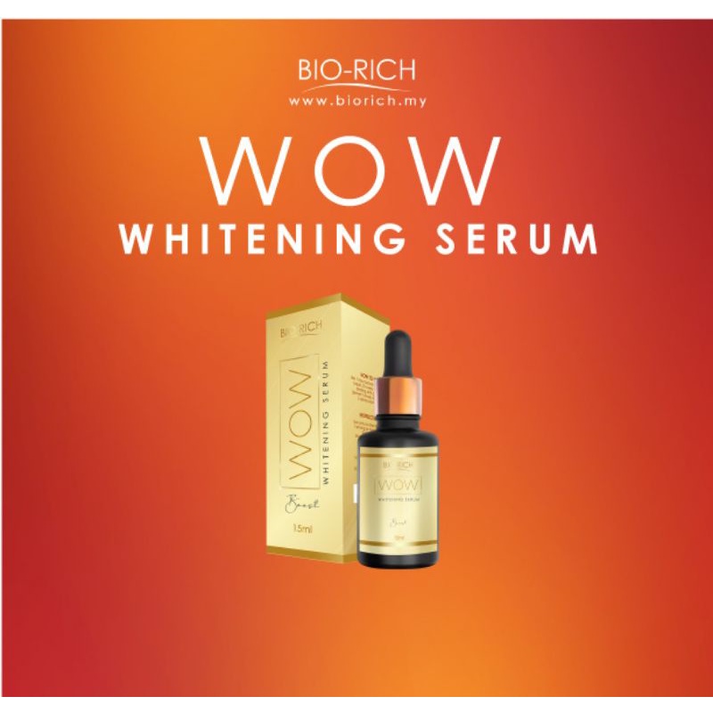 Bio-RICH WOW WHITENING | Shopee Malaysia