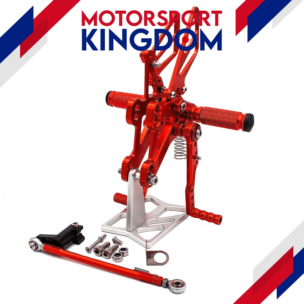MSK Honda CB650R/F/RR Racing Footrest Aluminum Adjustable Motorcycle ...