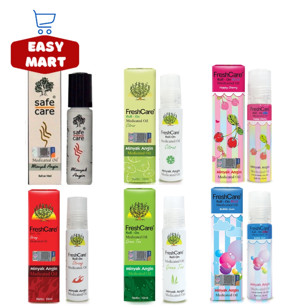 FRESHCARE SAFE CARE ROLL-ON MEDICATED OIL 10ML [100% ORIGINAL HQ ...