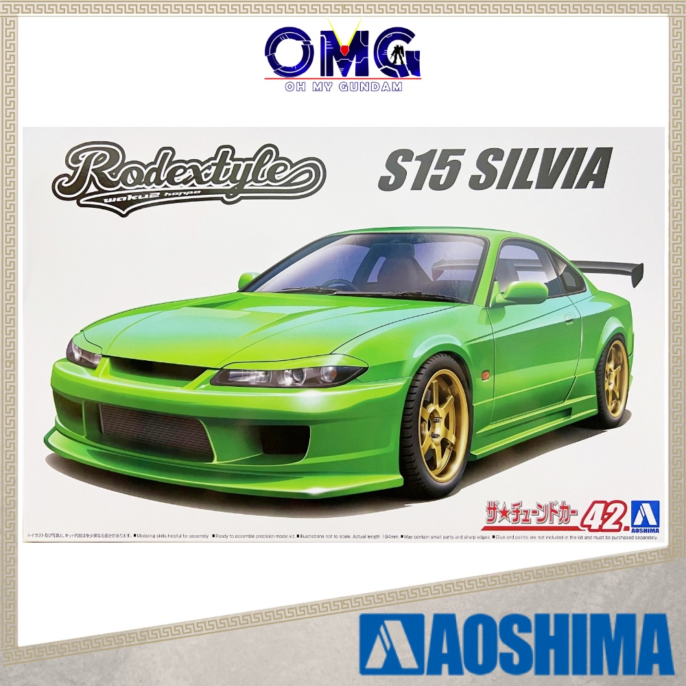 Aoshima 1/24 Nissan Rodextyle S15 Silvia 1999 No. 42 The Tuned Car ...