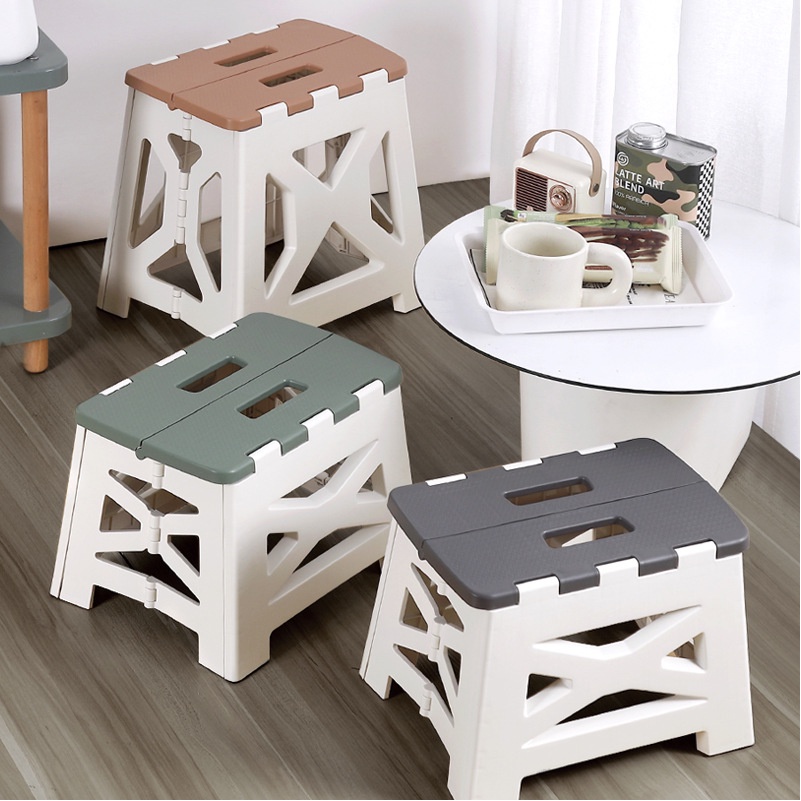 Folding Step Stool Heavy Duty Foldable Step Stool for Adults and Kids ...