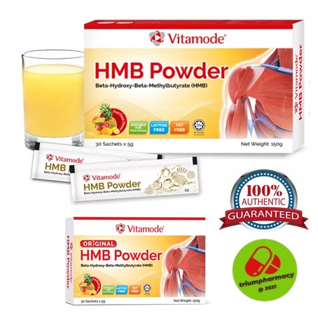 Vitamode HMB Powder 30 Sachets x 5g | Shopee Malaysia