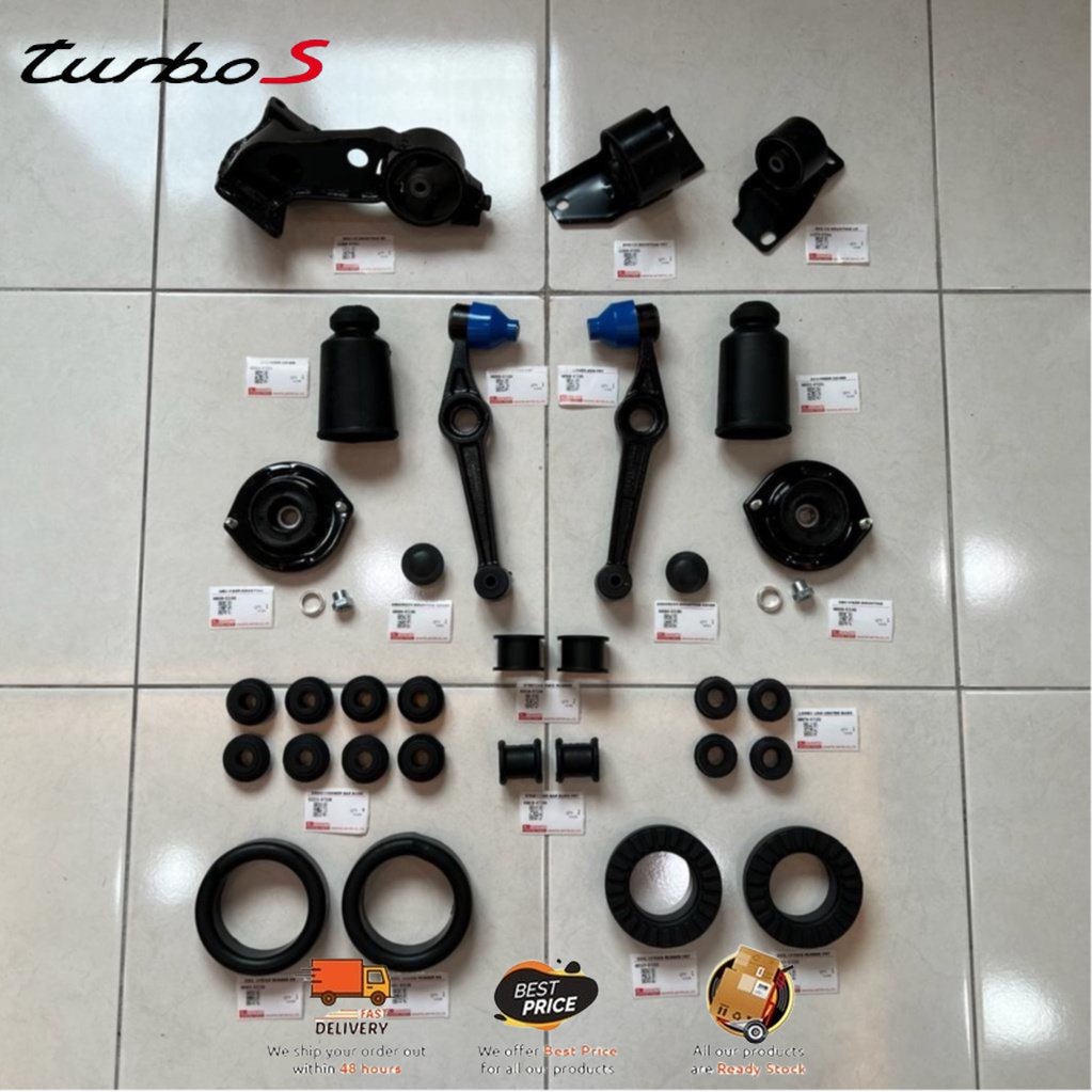 33 ITEM COMPLETE SET FOR PERODUA KANCIL 660/850-ENGINE MOUNTING/LOWER ...