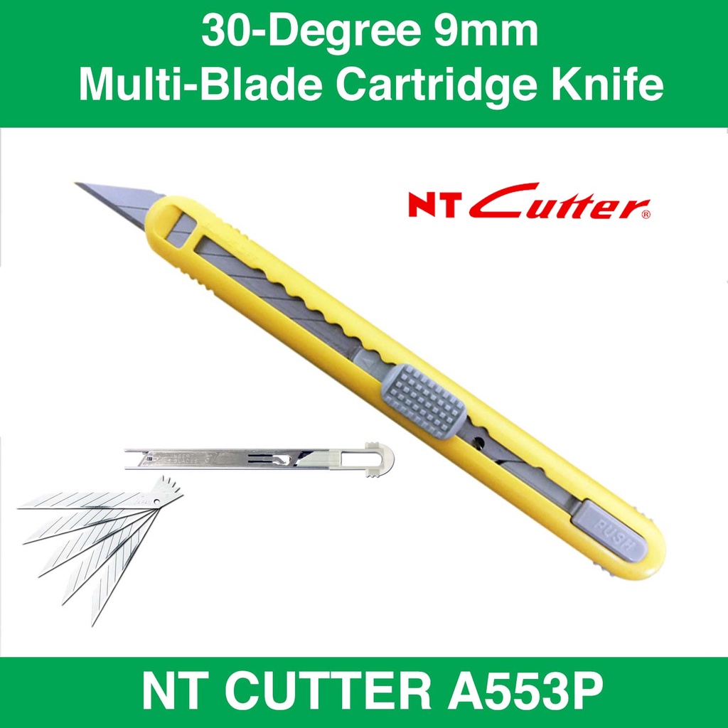 NT Cartridge type cutter A553P "Cartridge Cutter" 30 degree tip blades ...