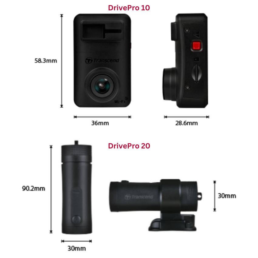 Transcend DrivePro 10 / DrivePro 20 / DrivePro 110 / DrivePro 250 ...