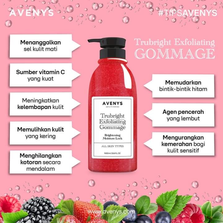 AVENYS GOMMAGE BODY SCRUB 1L | Shopee Malaysia