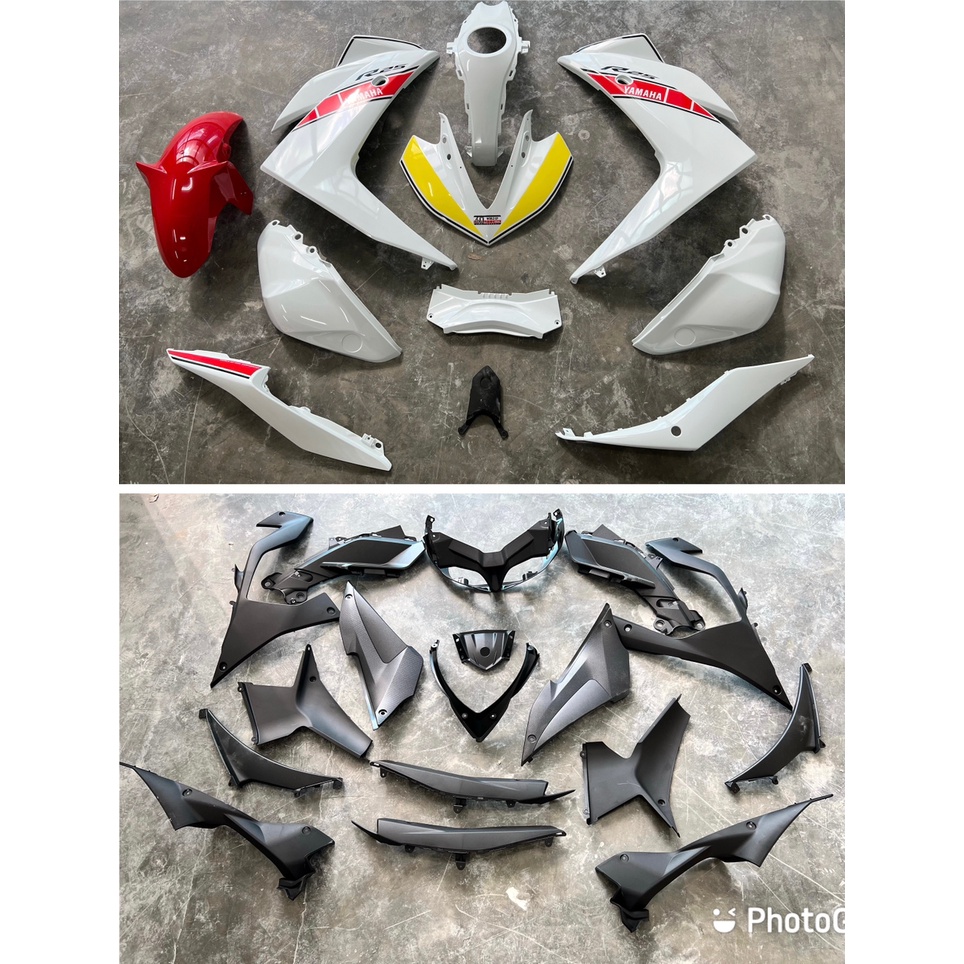 YAMAHA R25 V1 100% ORIGINAL COVERSET WITH INNER 60TH ANNIVERSARY ...