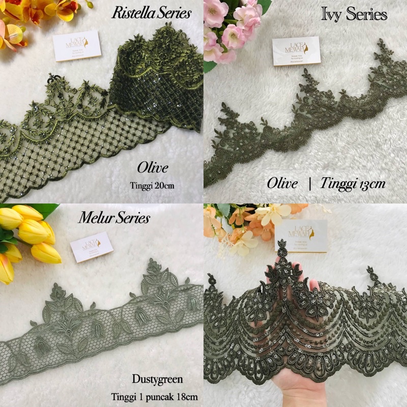 LACE KERAWANG BORDERLACE MEWAH SULAM GOYANG READYSTOK MALAYSIA??LACE ...