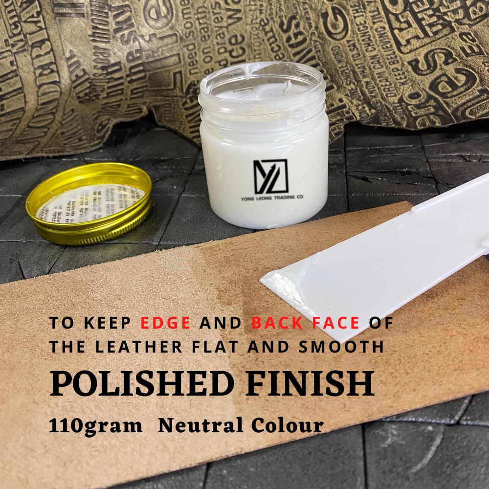 YLT Leather Back Finish Polish Back Edge Flat Smooth Binder 110g ...