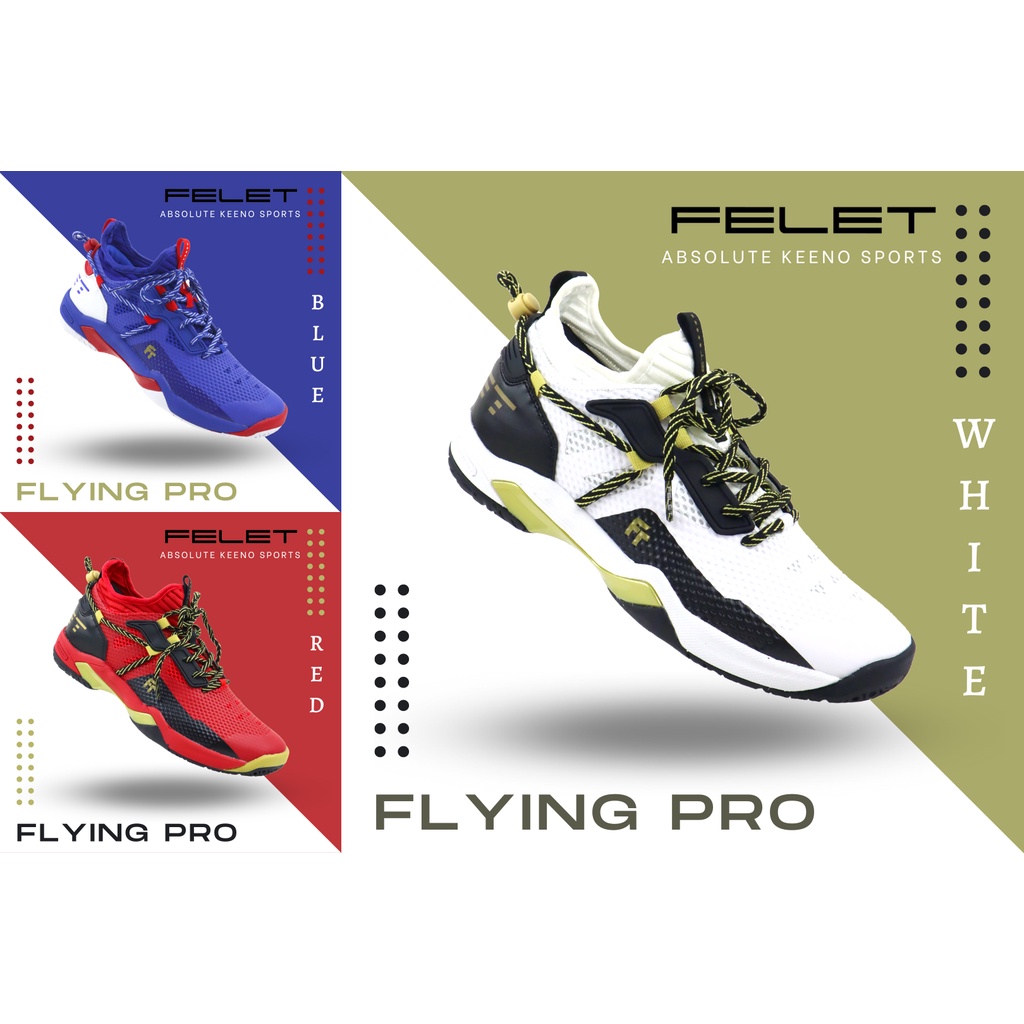 FELET Flying Pro Badminton Shoes | Shopee Malaysia