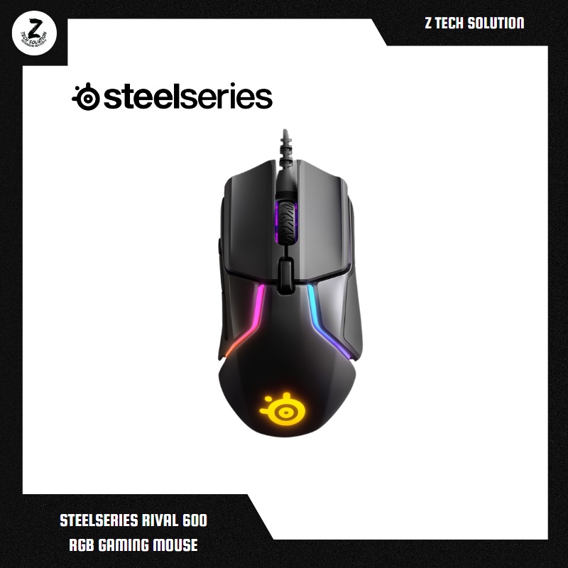 SteelSeries Rival 600 RGB Wired Gaming Mouse (62446) | Shopee Malaysia