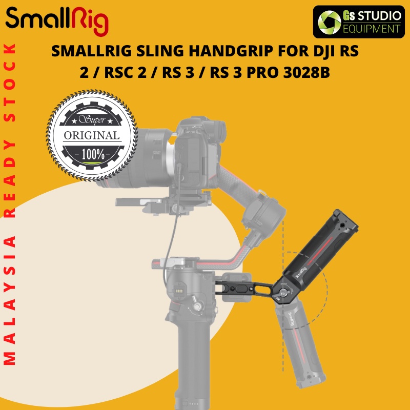 SmallRig Sling Handgrip for DJI RS 2 / RSC 2 / RS 3 / RS 3 Pro 3028B | Shopee Malaysia