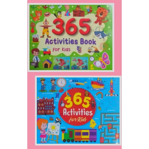 365 Activities book for kids early learning education kids preschool ...