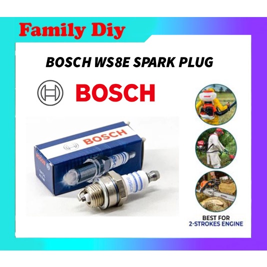 Bosch WS8E Spark Plug 100% Original Mesin Rumput Chainsaw | Shopee Malaysia