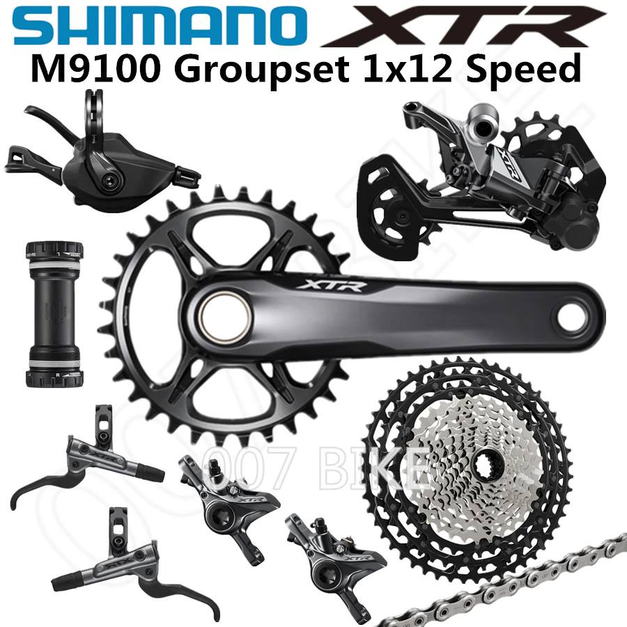 Shimano XTR M9100 1/12-speed Groupset With Hydraulic Disc Brakes | atelier-yuwa.ciao.jp