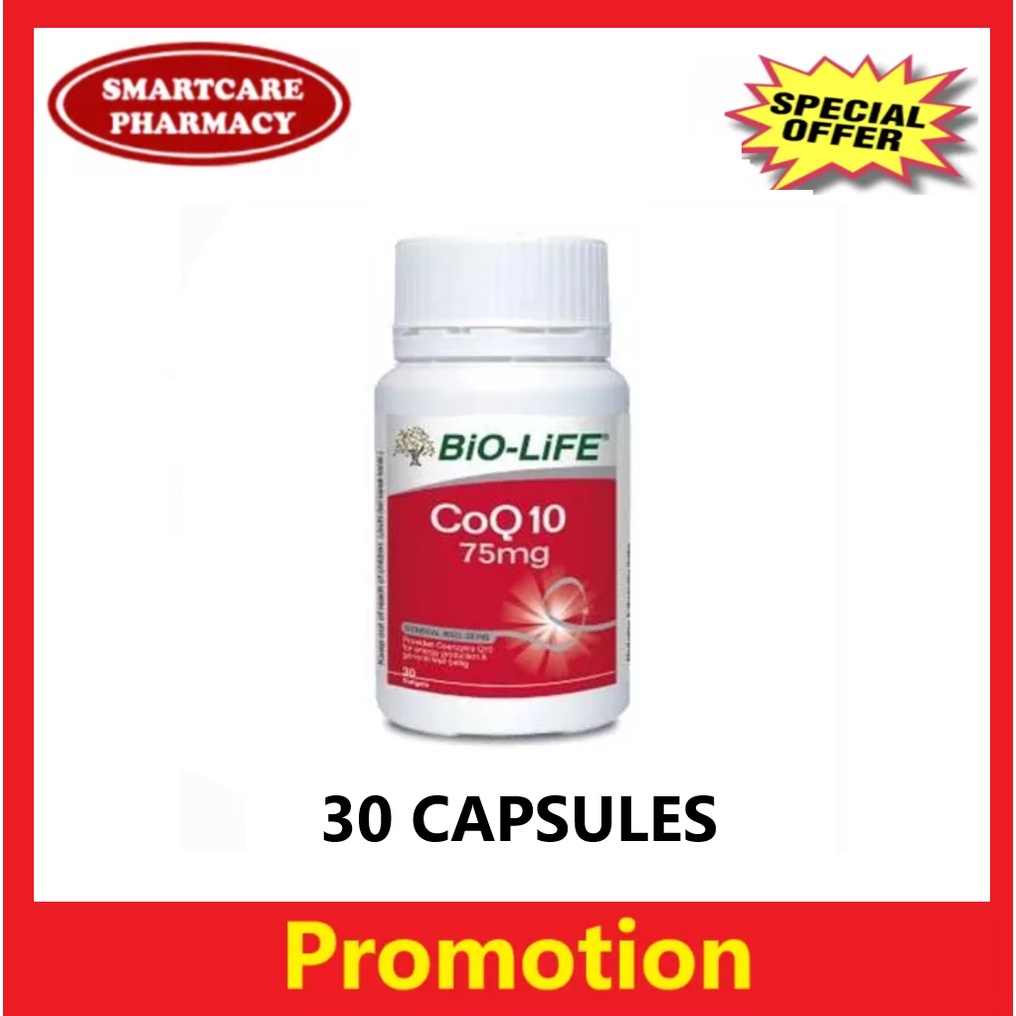 Bio-Life CoQ10 75mg (30's) | Shopee Malaysia