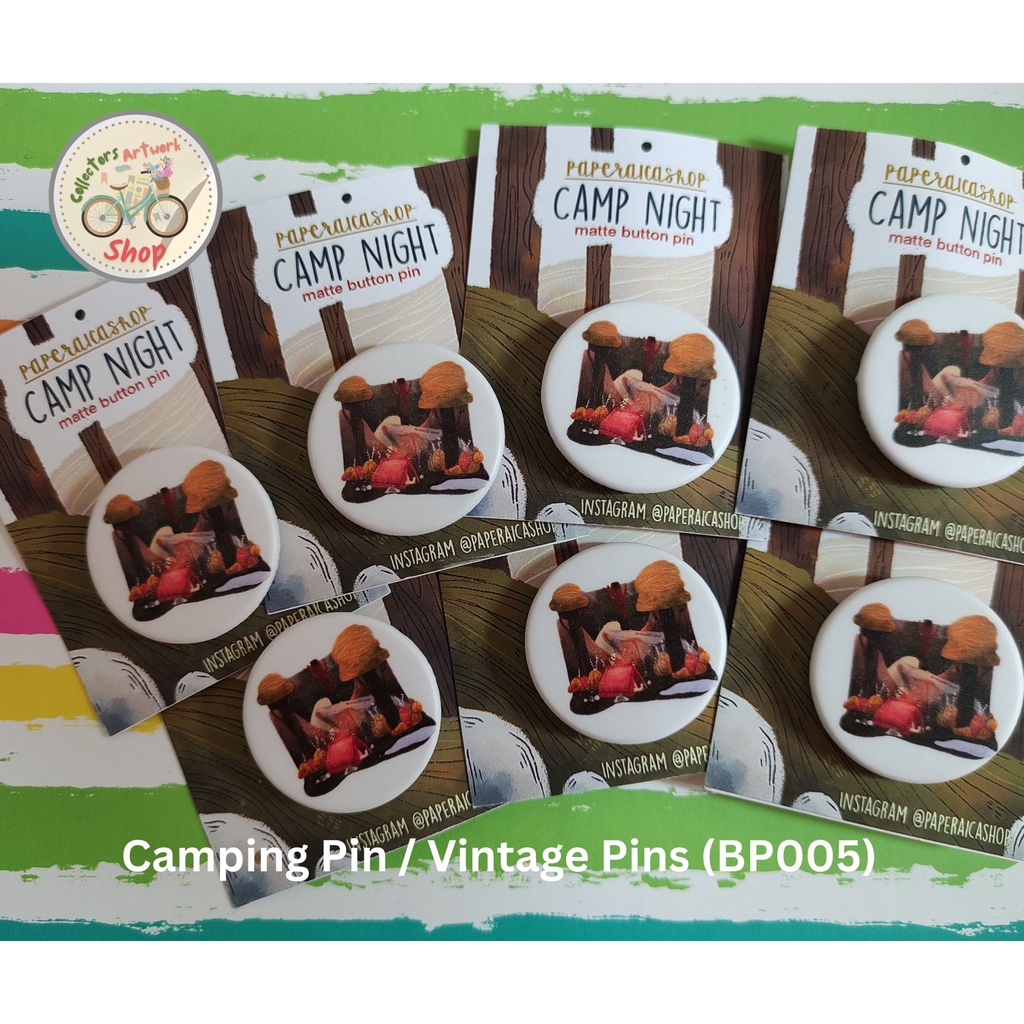 Camping Pin, Vintage Pin, Aesthetic Pins, Travel Pin, Camper Pins ...