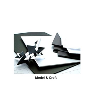 Mounting Board Black/hitam warna kad board/image board 50pcs - A1 (set ...